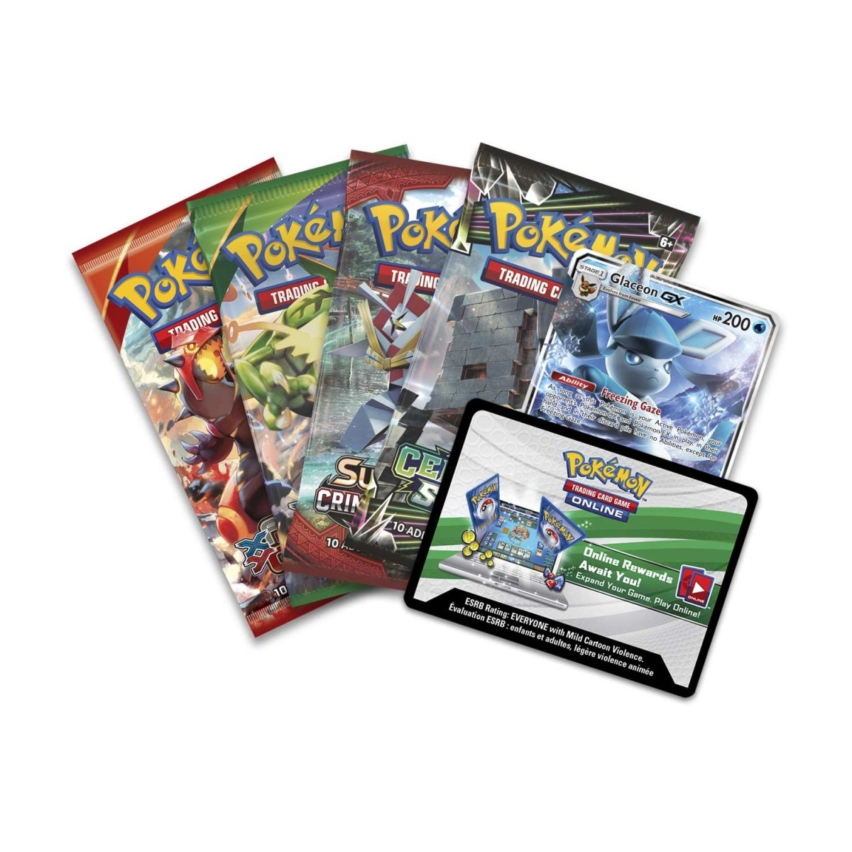 Pokémon TCG: Evolution Celebration (Glaceon-GX) | Pokémon Center ...