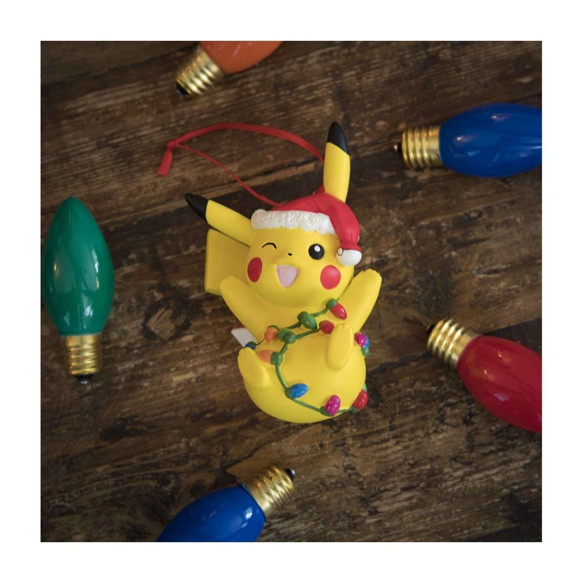 Pikachu Holiday Tangled Lights Ornament | Pokémon Center Official Site