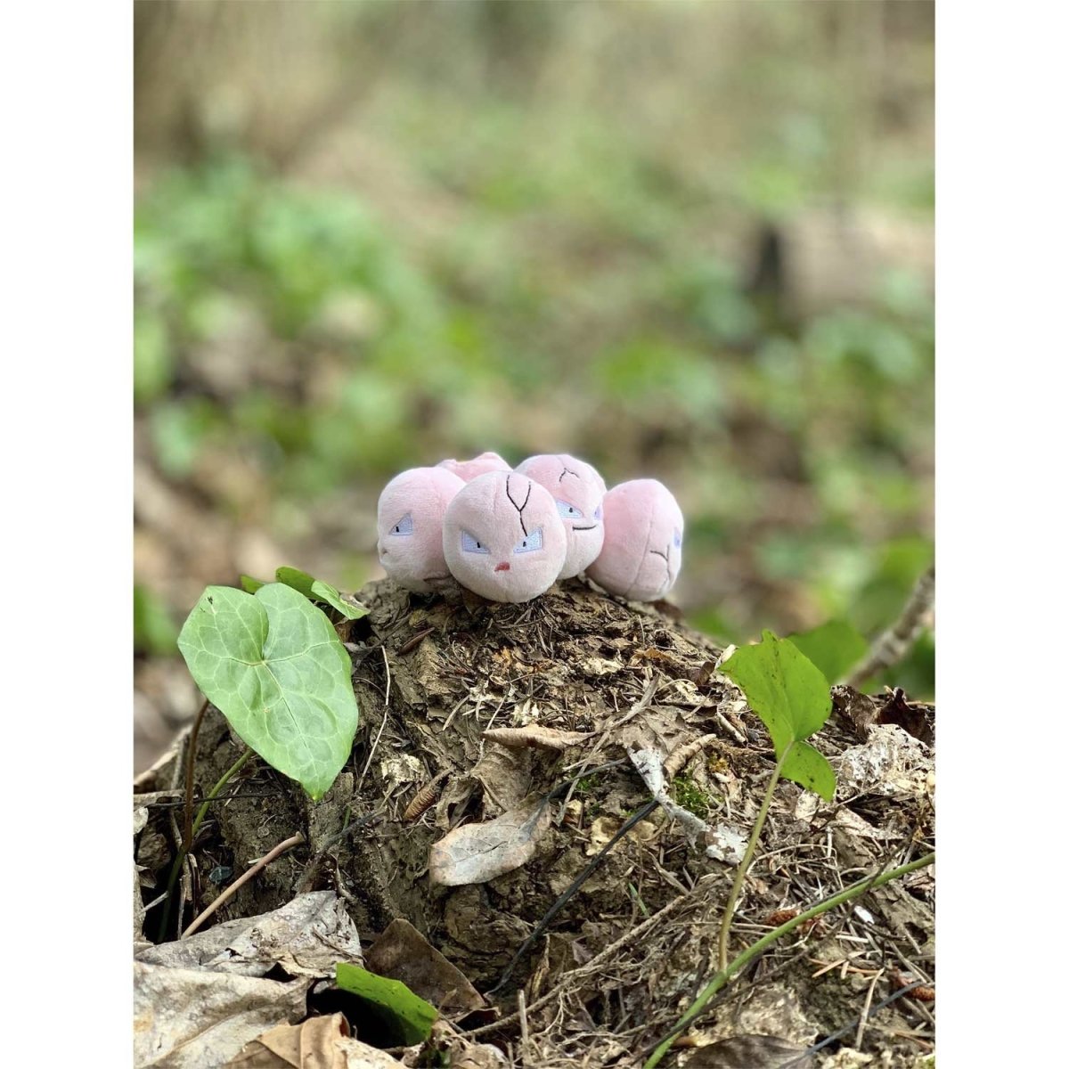 Exeggcute Sitting Cuties Plush - 5 ¼ In. | Pokémon Center UK Official Site