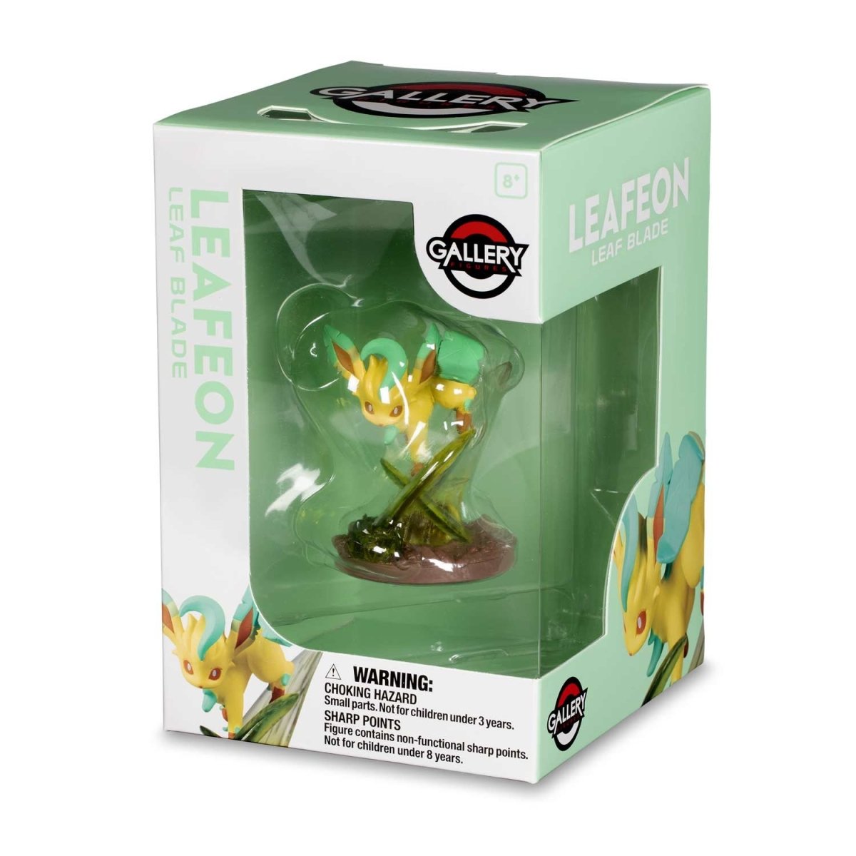 Pokémon Gallery Figure: Leafeon (Leaf Blade) | Pokémon Center Official Site