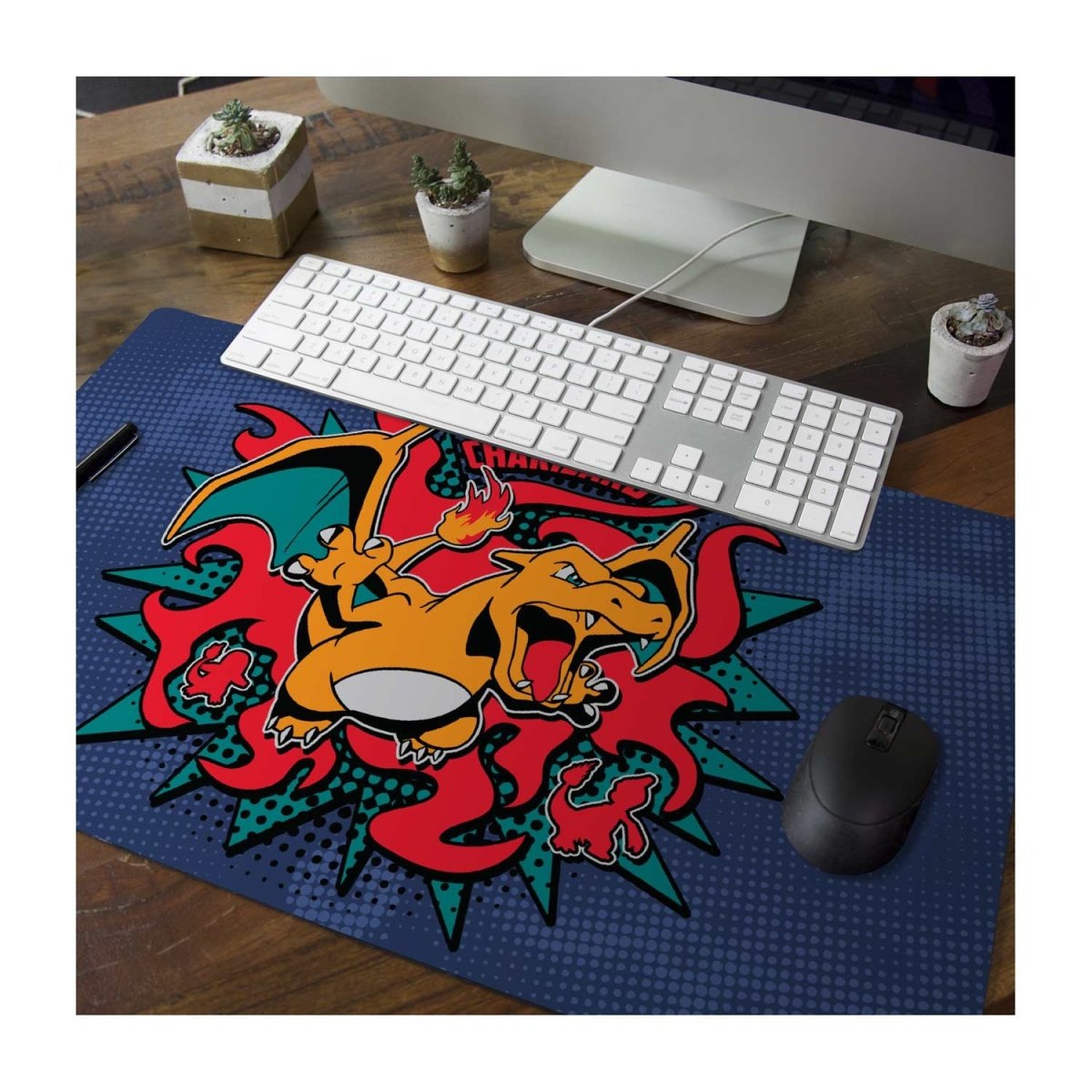 Pokémon TCG: Fierce Charizard Playmat | Pokémon Center Official Site