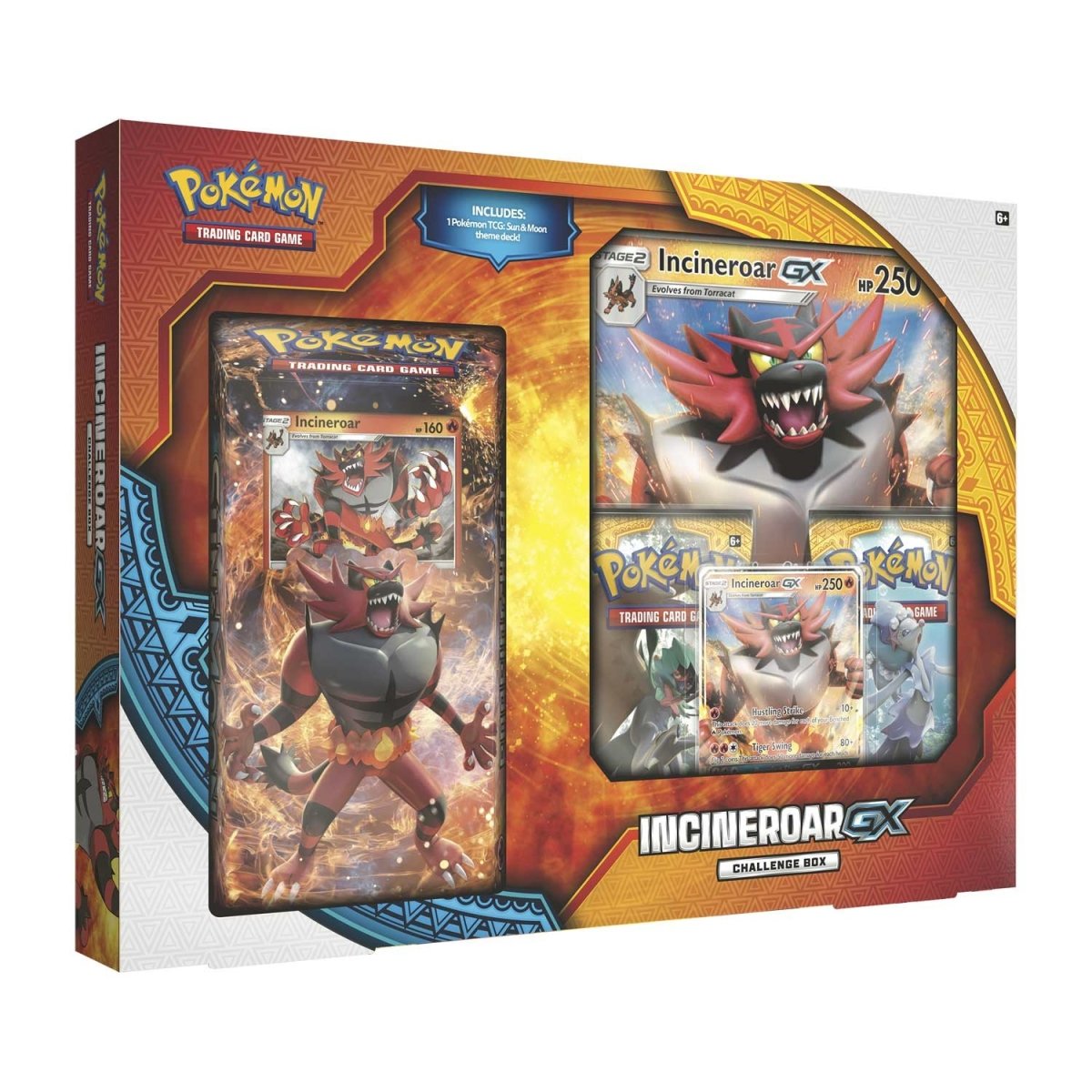 Pokémon TCG: Incineroar-GX Challenge Box | Pokémon Center Official Site
