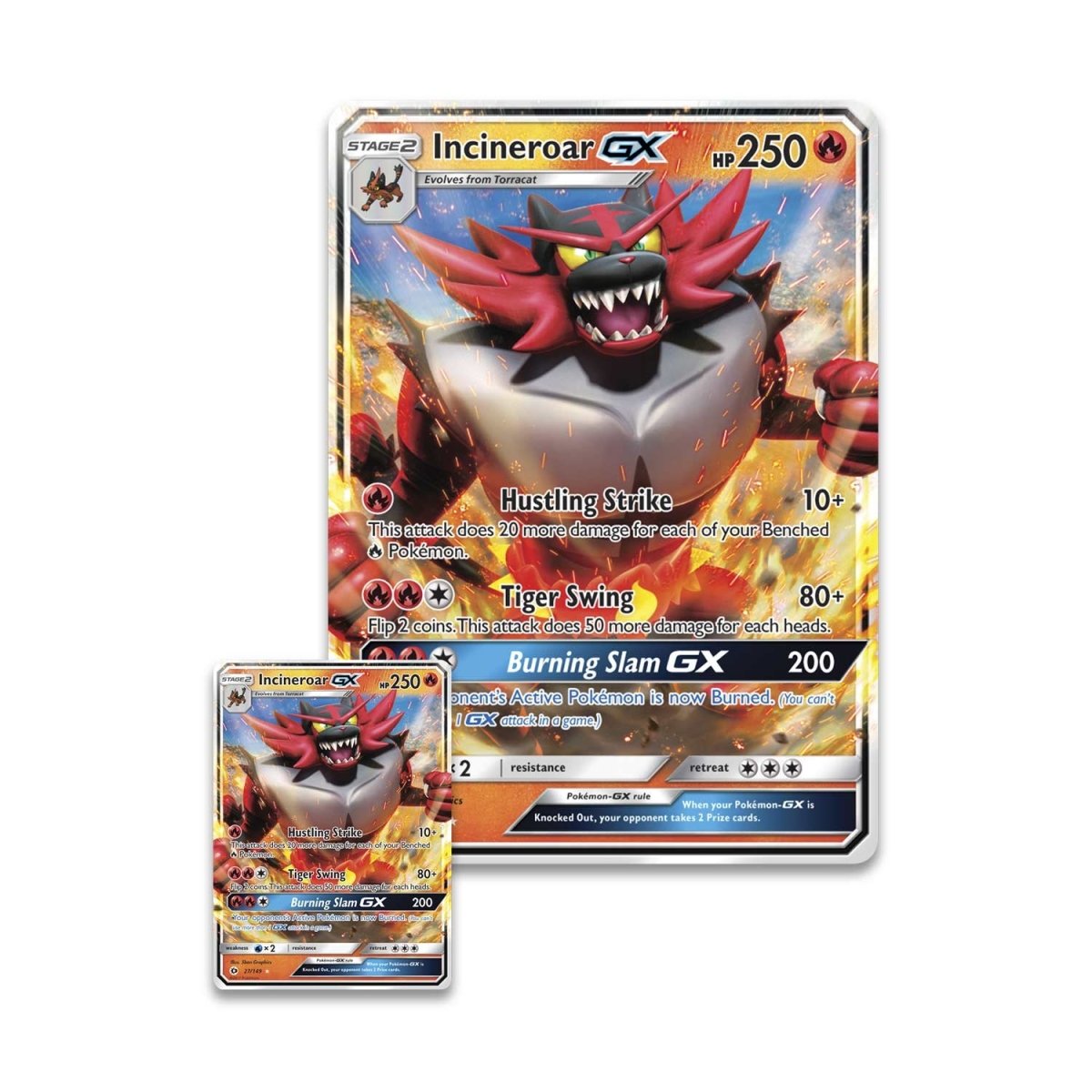 Pokémon TCG: Incineroar-GX Challenge Box | Pokémon Center Official Site
