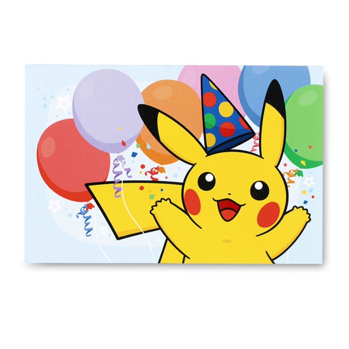 Pikachu Greeting Card Set (6 Birthday, 2 Thank You & 4 Blank Cards with ...
