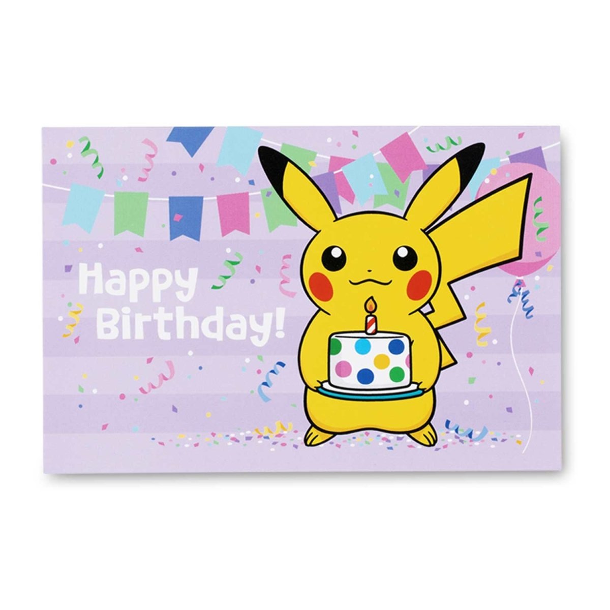 Pikachu Greeting Card Set (6 Birthday, 2 Thank You & 4 Blank Cards with ...