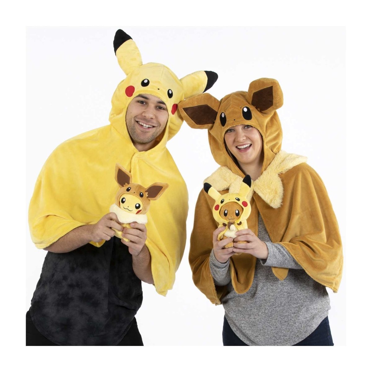 Pikachu Plush Costume Cape (One Size-Adult) | Pokémon Center Official Site