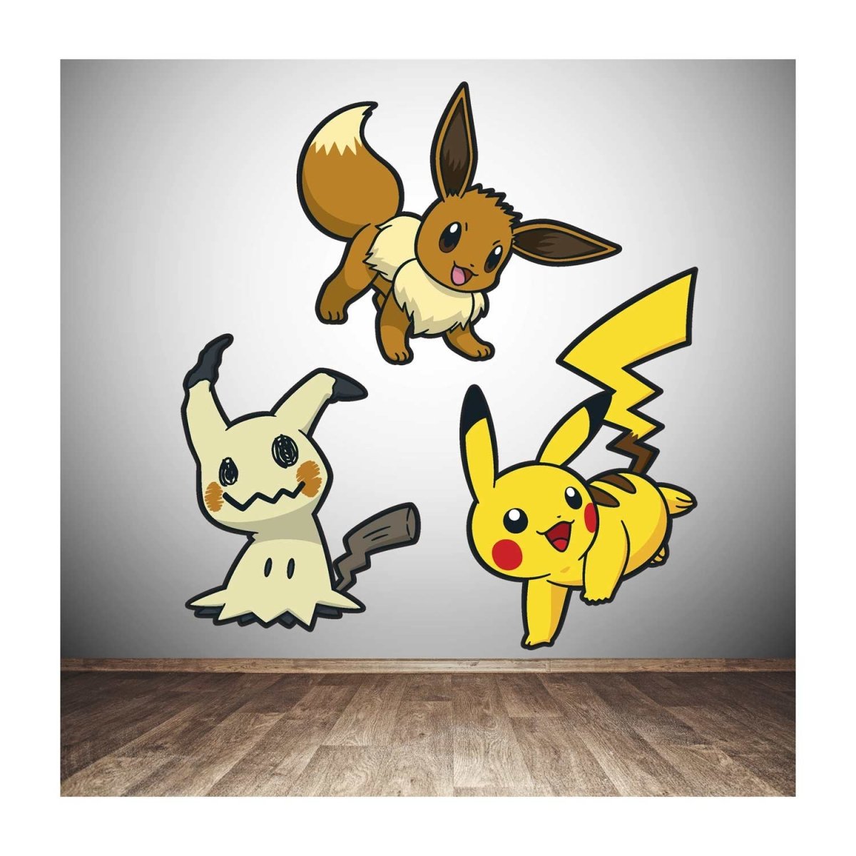 Pikachu, Eevee & Mimikyu Wall Graphics | Pokémon Center Official Site