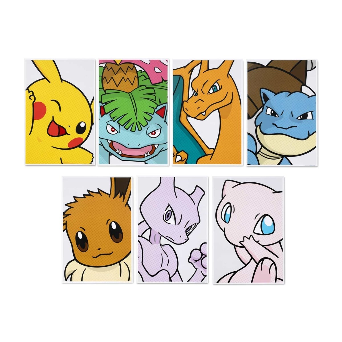 Pokémon Friends Posters (7-Pack) | Pokémon Center Official Site
