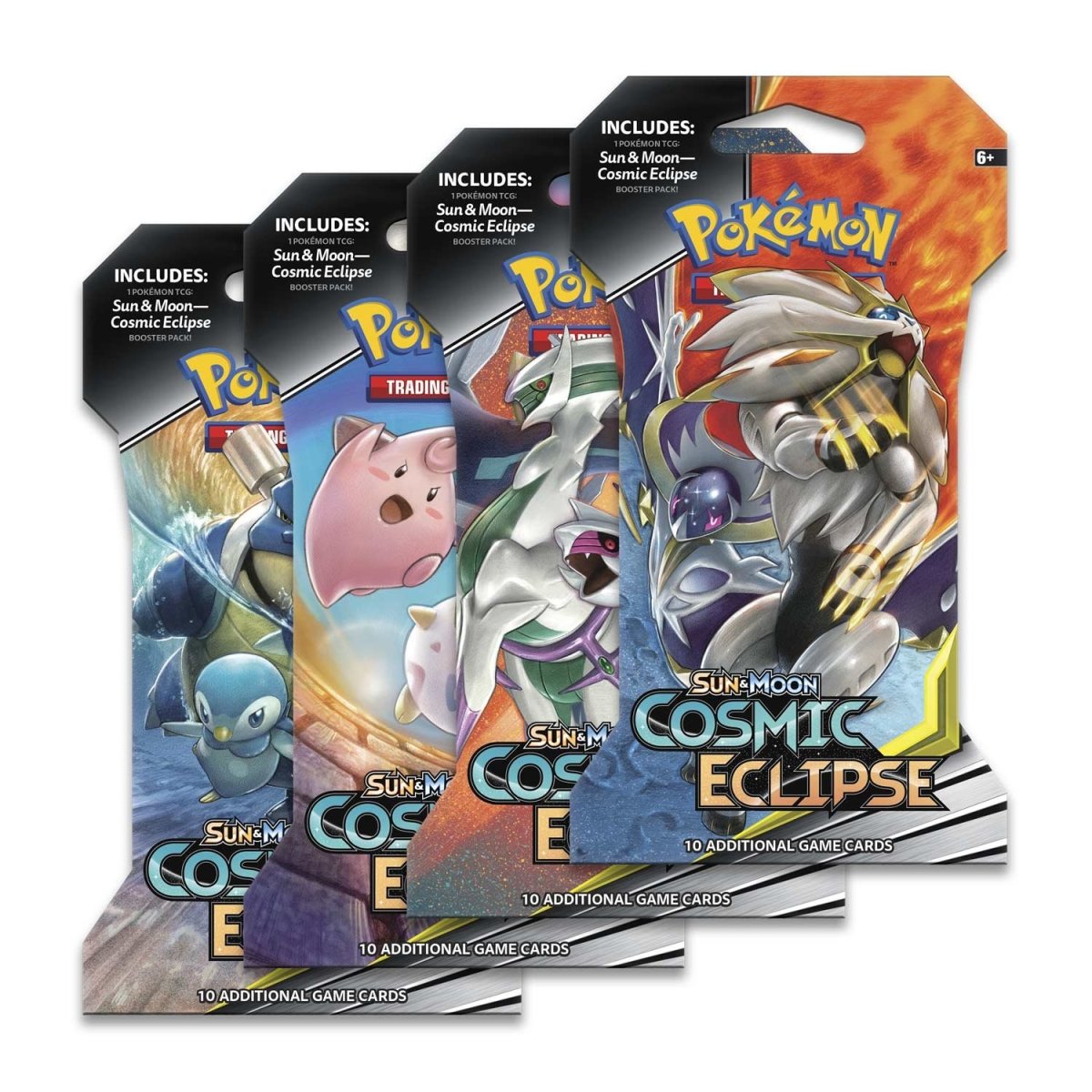 Pokémon TCG: Sun & Moon—Cosmic Eclipse Sleeved Booster Pack (10 Cards ...