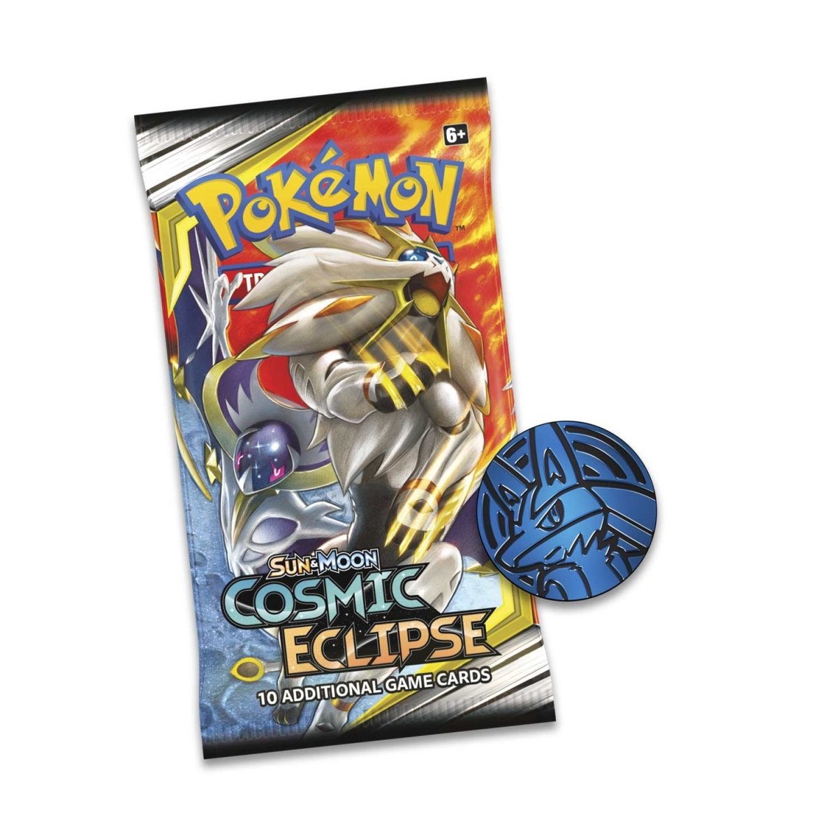 Pokémon TCG: Sun & Moon-Cosmic Eclipse Booster Pack, Coin & Terrakion Promo Card | Pokémon ...