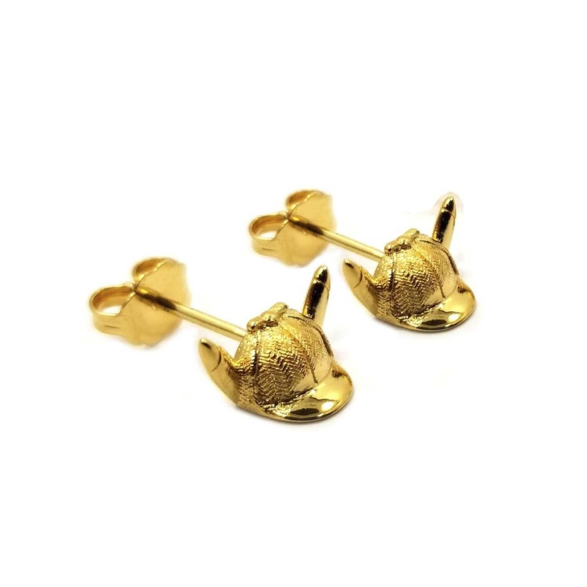POKÉMON Detective Pikachu Hat Stud Earrings by Han Cholo | Pokémon ...
