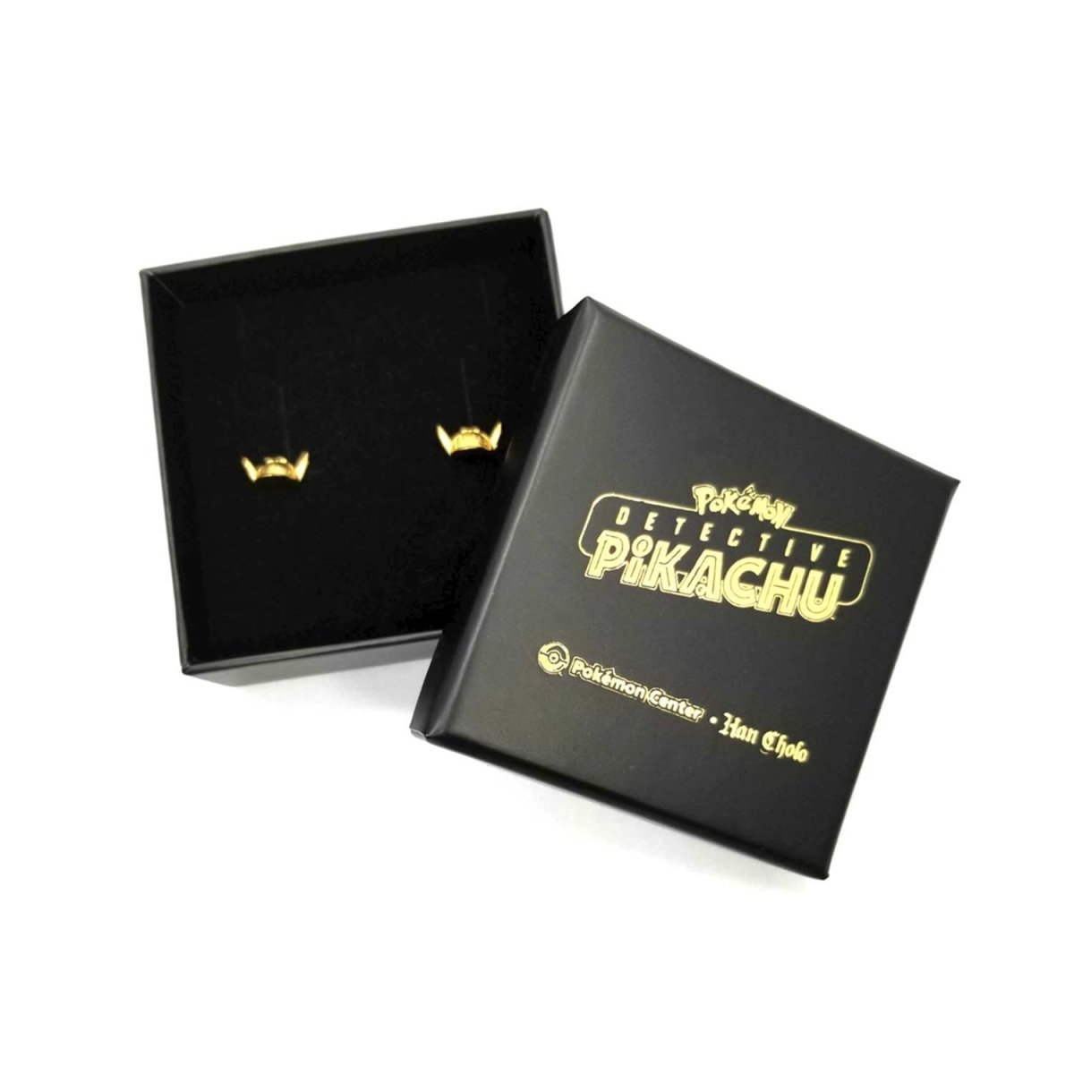 POKÉMON Detective Pikachu Hat Stud Earrings by Han Cholo | Pokémon ...