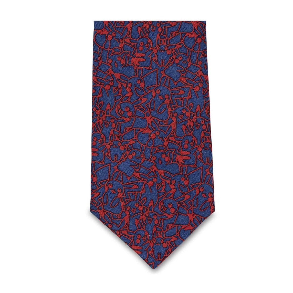 Pikachu Pokémon Classics Red Silk Necktie (One Size-Adult) | Pokémon ...