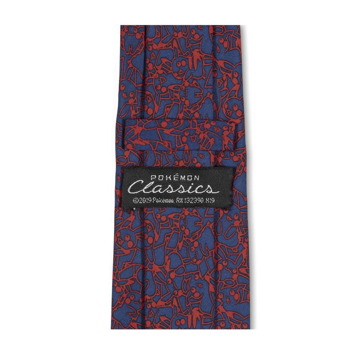Pikachu Pokémon Classics Red Silk Necktie (One Size-Adult) | Pokémon ...