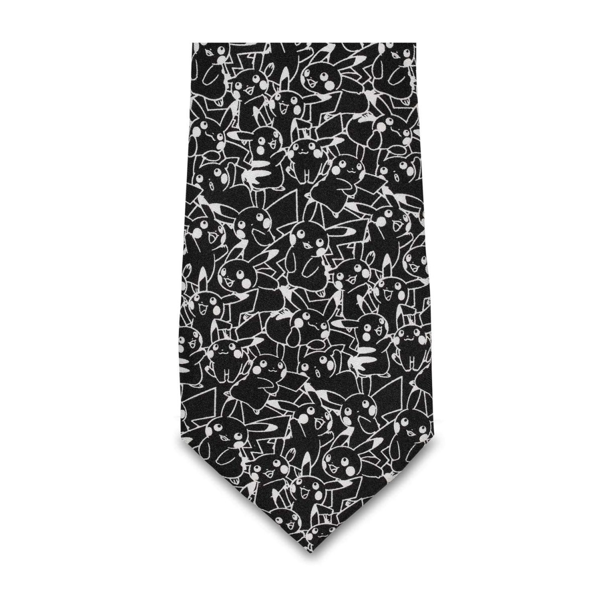 Pikachu Pokémon Classics Black Silk Necktie (One Size-Adult) | Pokémon ...