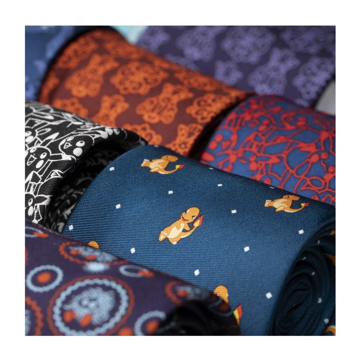 Charmander Pokémon Classics Silk Necktie (One Size-Adult) | Pokémon ...