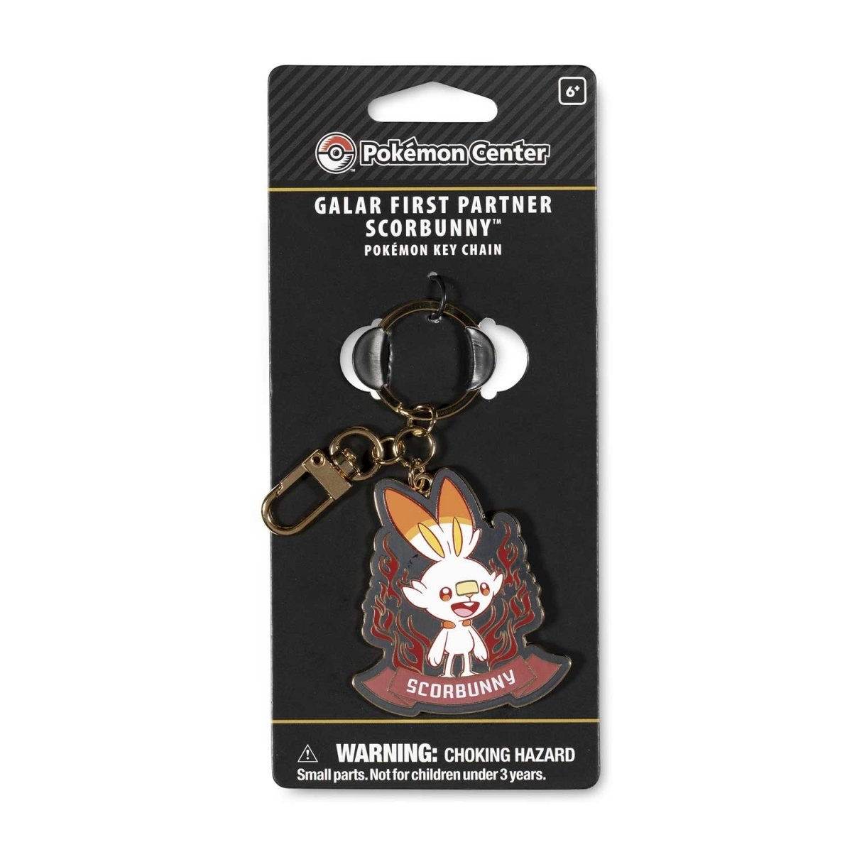 Scorbunny Galar First Partner Key Chain | Pokémon Center Official Site