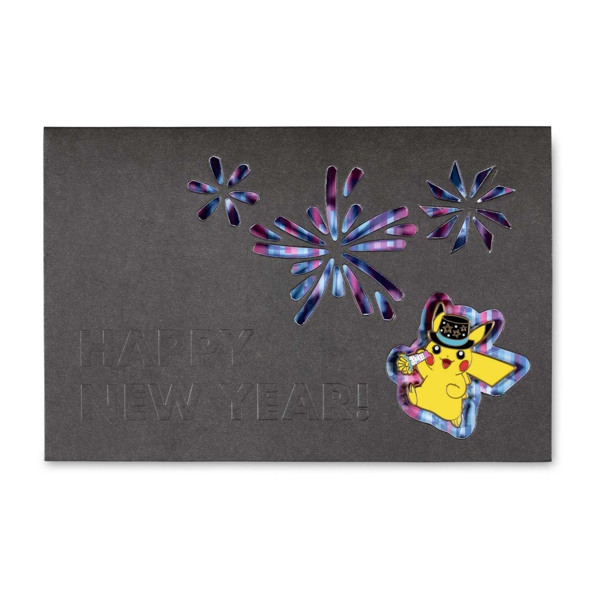 Pikachu New Year's 2020 Pokémon Pin & Greeting Card | Pokémon Center ...