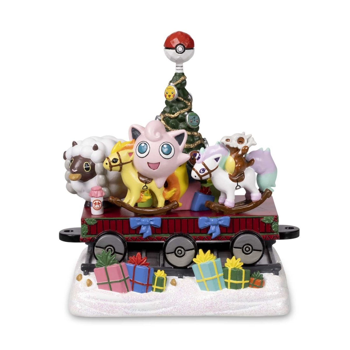 Delibird Holiday Express Ponyta Rockers Flatcar Figure | Pokémon Center ...