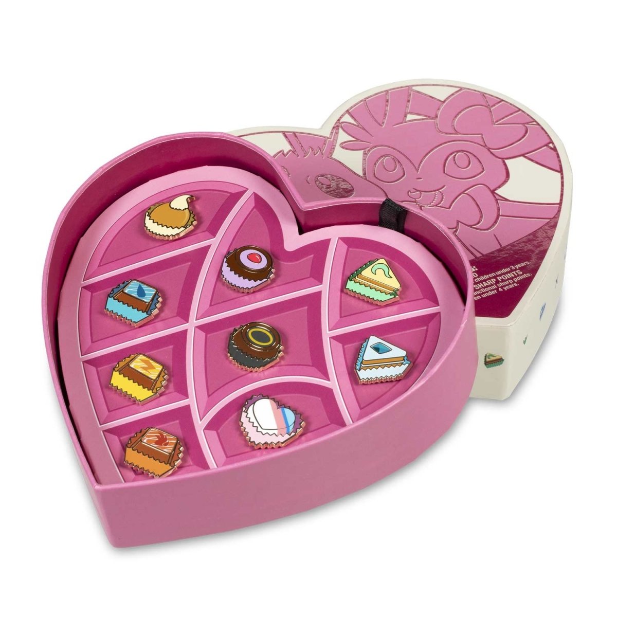 Eevee Sweet Choices Pokémon Pin Box Set (9-Pack) | Pokémon Center ...