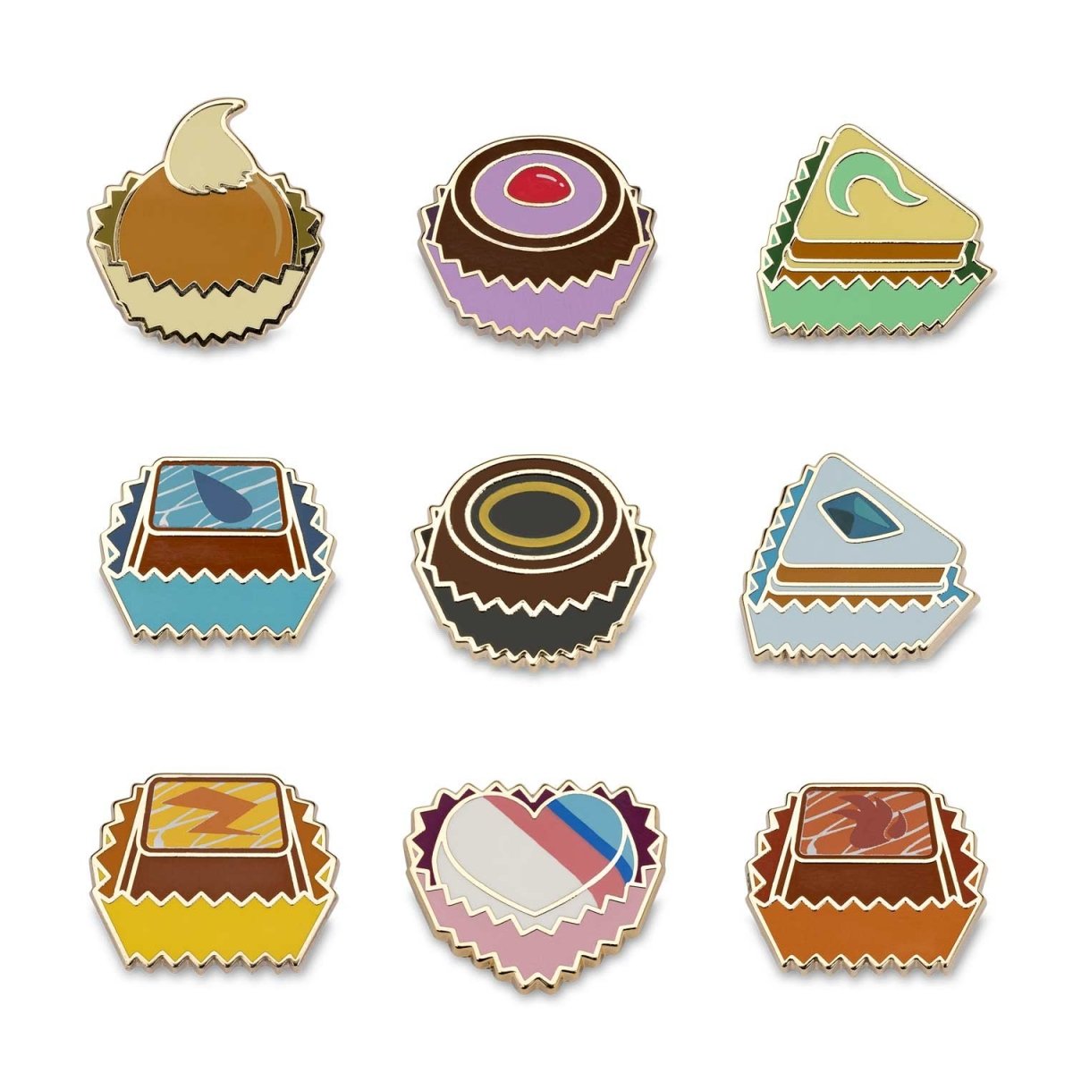 Eevee Sweet Choices Pokémon Pin Box Set (9-Pack) | Pokémon Center ...