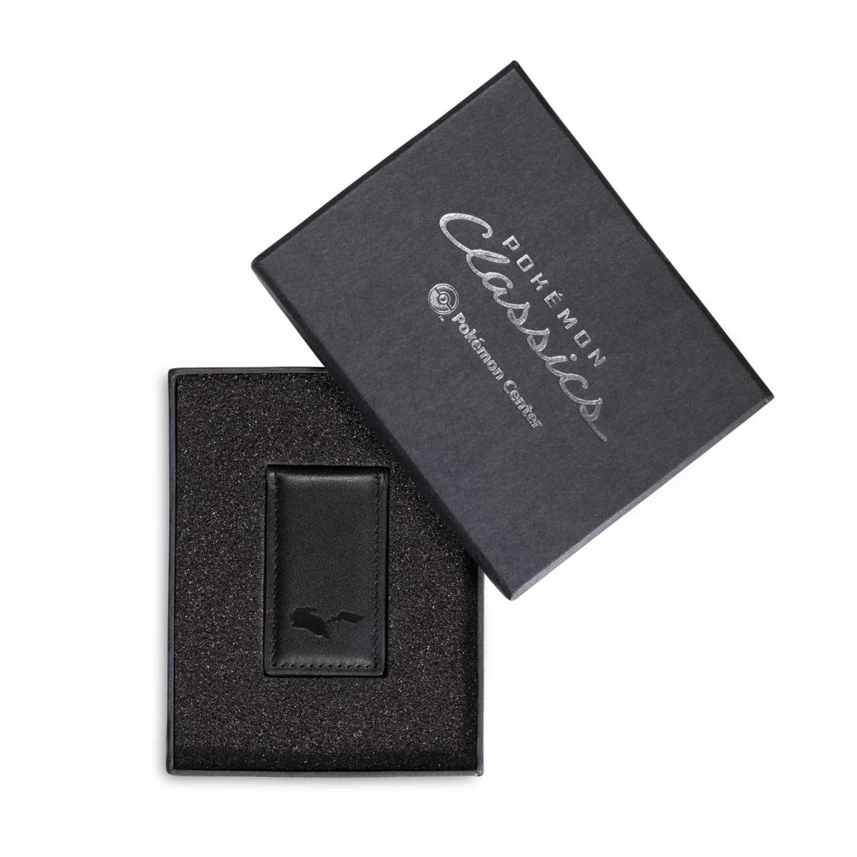 Pikachu Classics Charge Leather Money Clip | Pokémon Center Official Site
