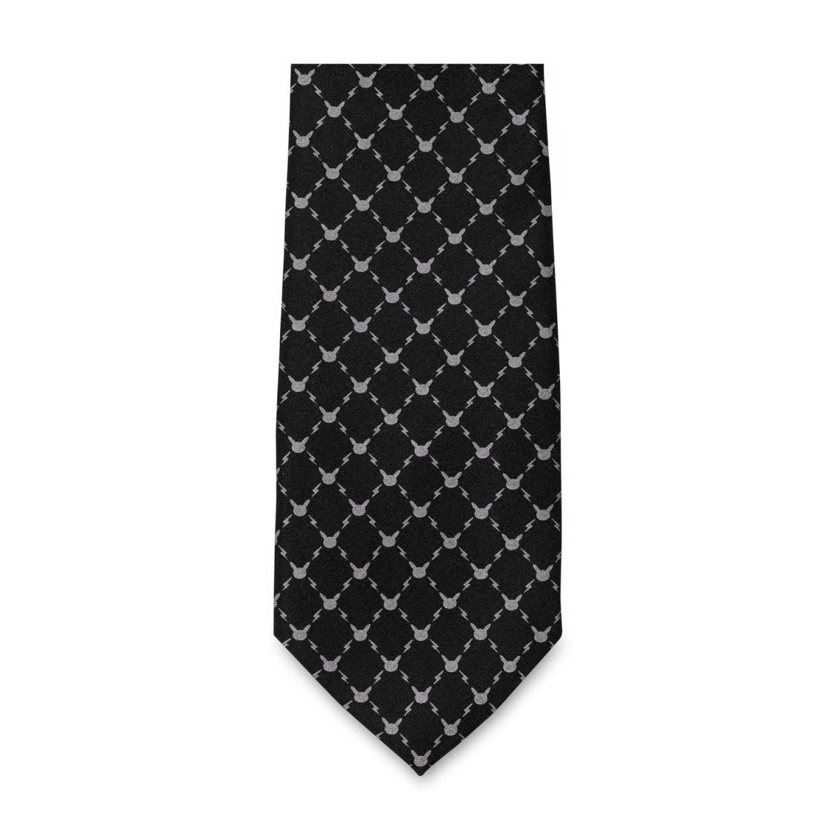 Pikachu Classics Silhouette Black Silk Necktie (One Size-Adult ...