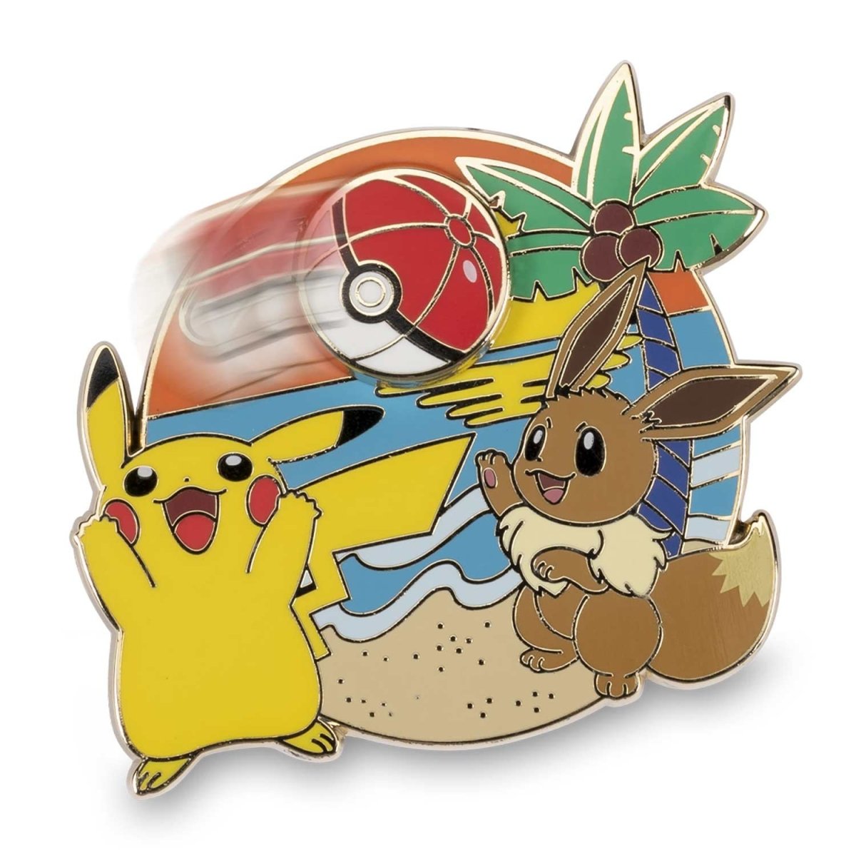 Having a Ball Sliding Celebrations Pokémon Pin | Pokémon Center ...