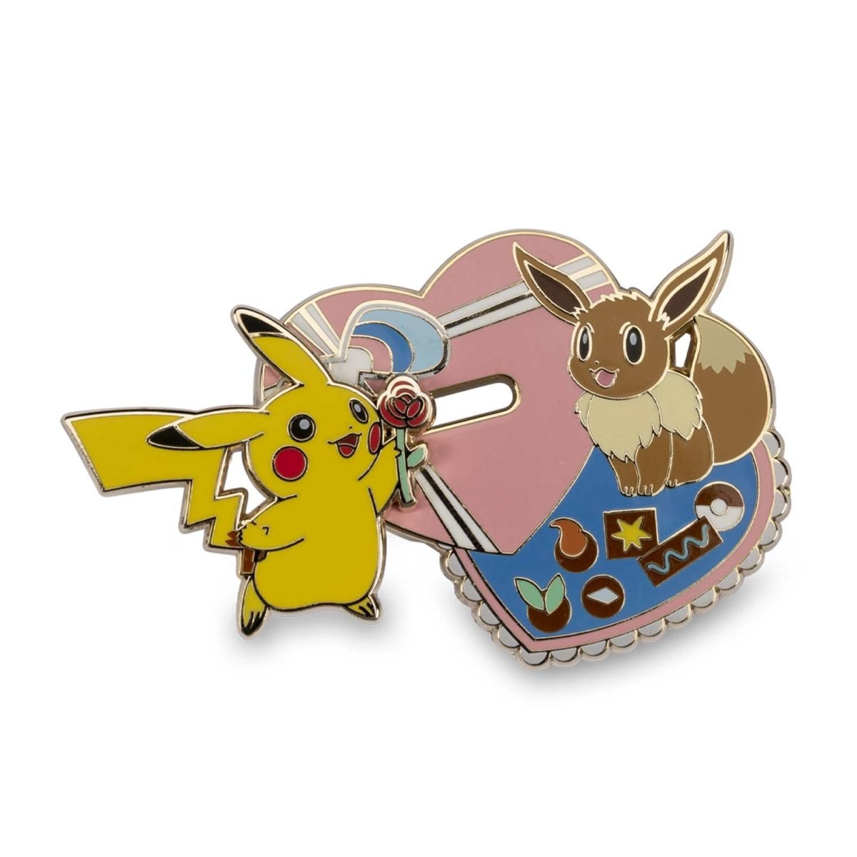 Celebrating Friendship Sliding Celebrations Pokémon Pin | Pokémon ...