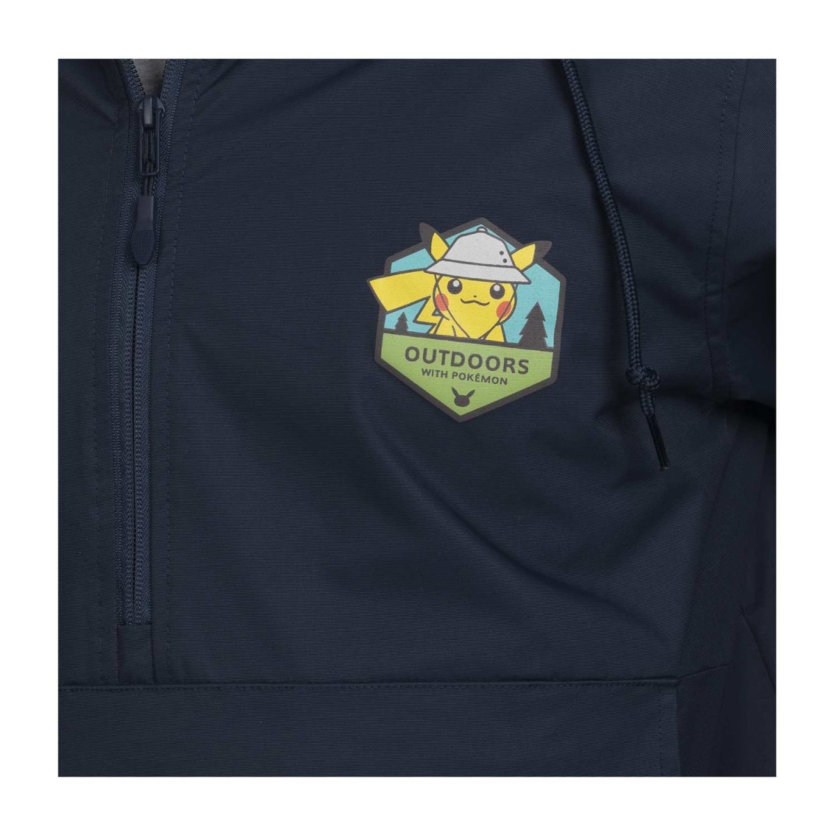 Outdoors with Pokémon Navy Windbreaker Jacket - Adult | Pokémon Center ...