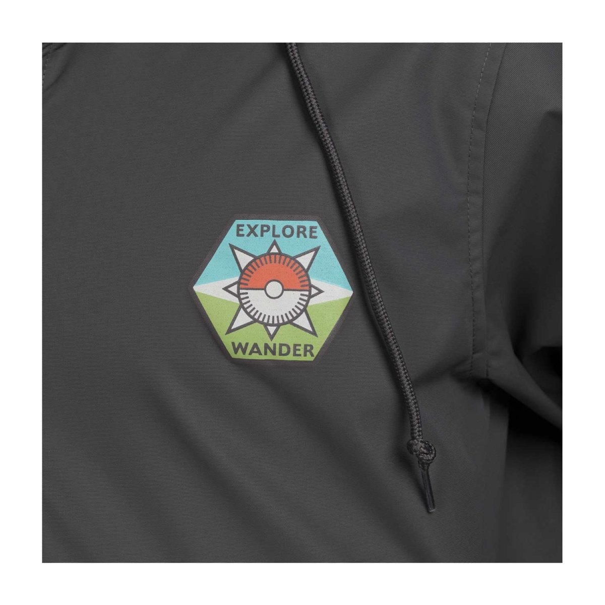 Outdoors with Pokémon Graphite Windbreaker Jacket - Adult | Pokémon ...