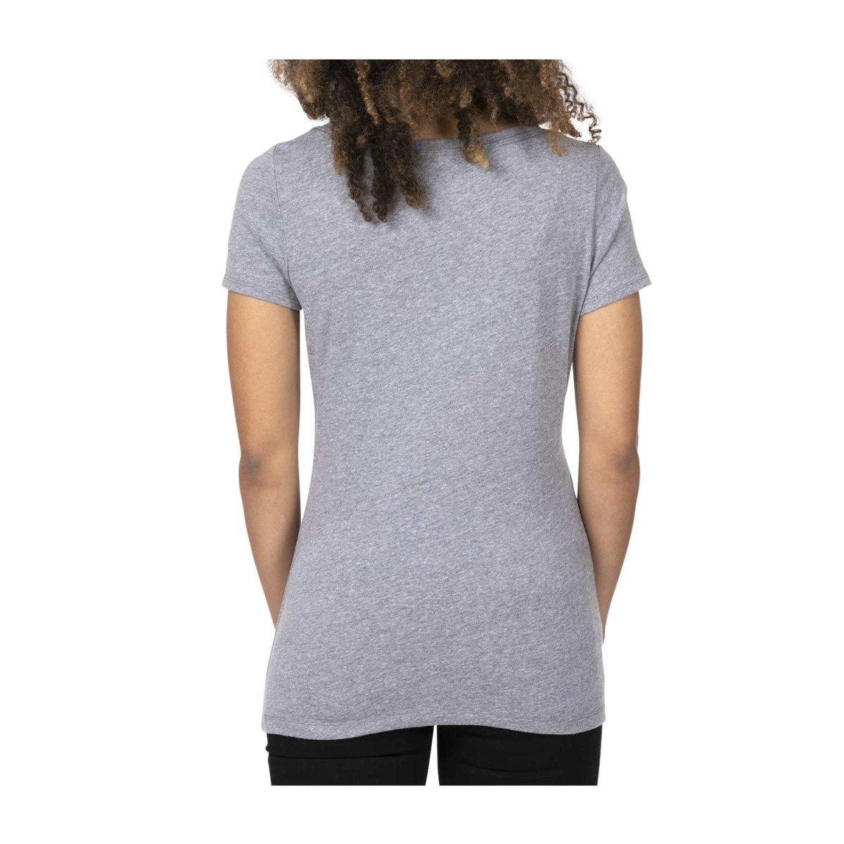 Charmander Watercolor Heather Gray Fitted Scoop Neck T-Shirt - Women ...