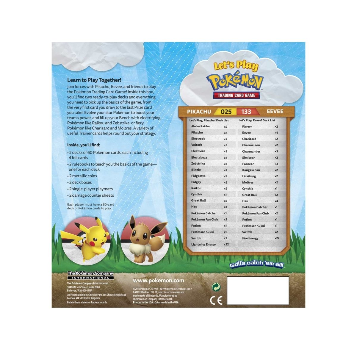 Let's Play Pokémon TCG Theme Decks | Pokémon Center Official Site