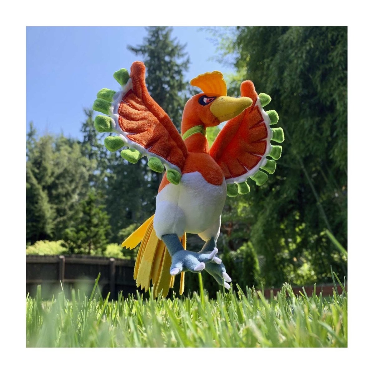 Ho-Oh Sitting Cuties Plush - 7 In. | Pokémon Center Official Site