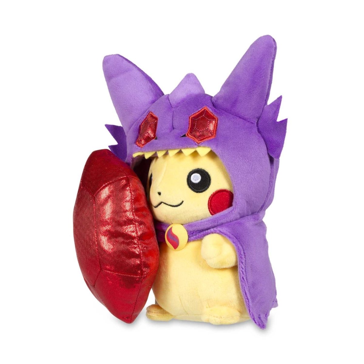 Mega Sableye Cape Pikachu Poké Plush - 9 In. | Pokémon Center Official Site