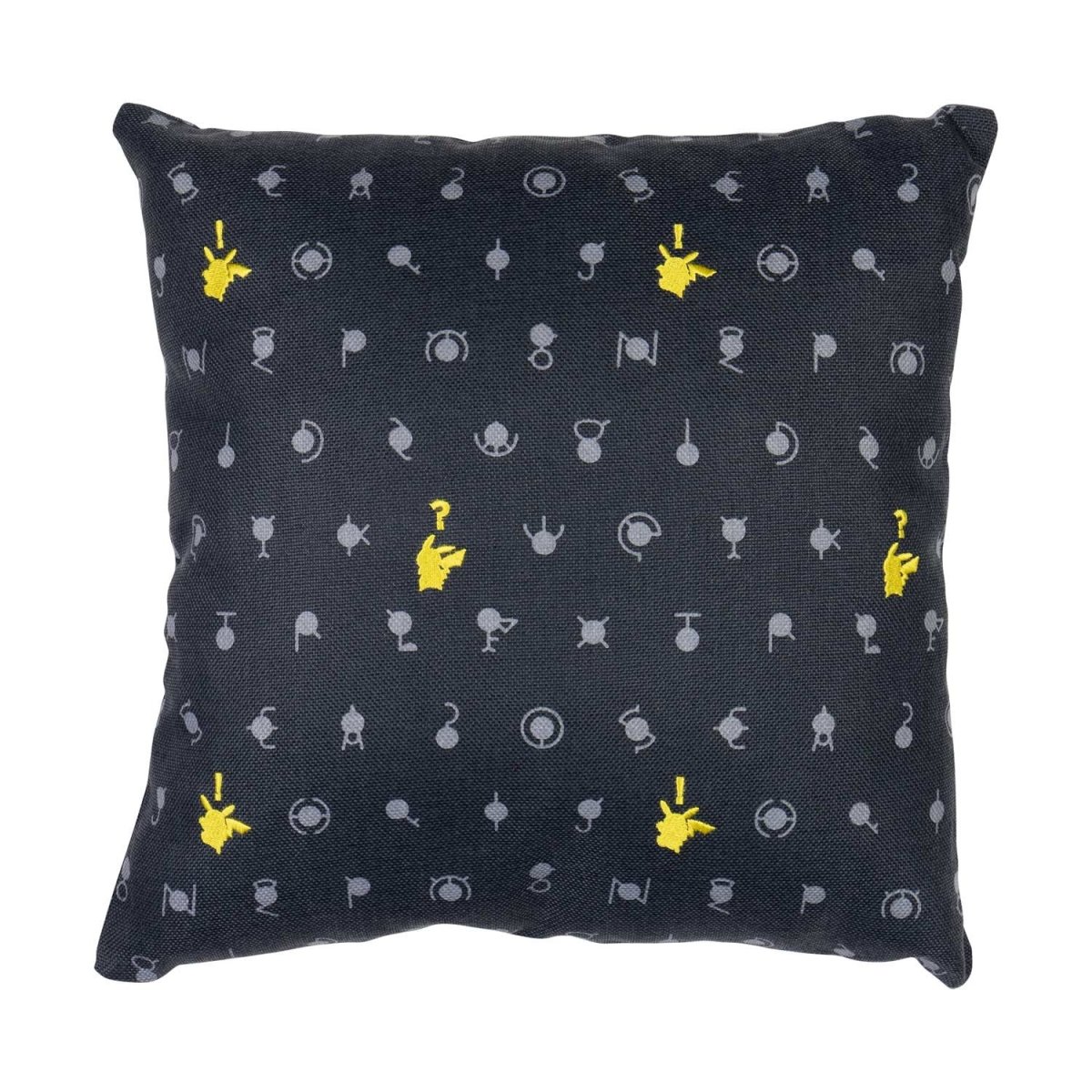 Pokémon Accents: Unown Black Throw Pillow | Pokémon Center Official Site