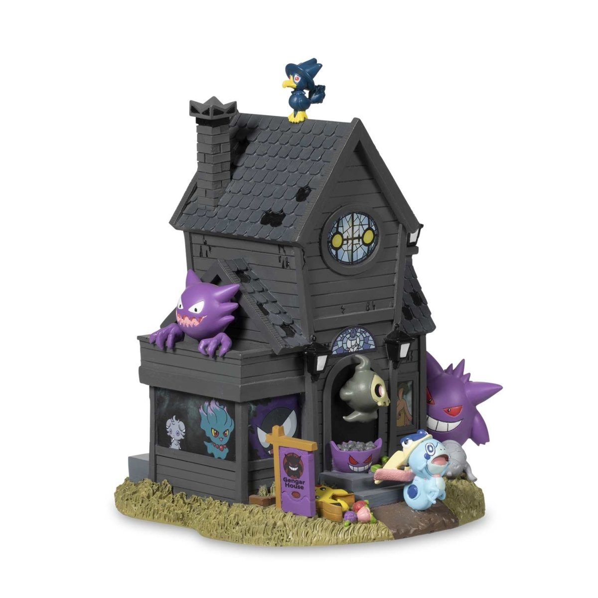 Haunted Pokémon Village: Gengar House Figure | Pokémon Center Official Site