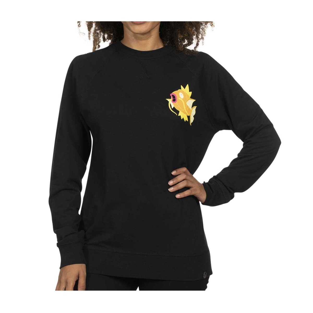 Magikarp Black Crew Neck Sweatshirt - Adult | Pokémon Center Official Site