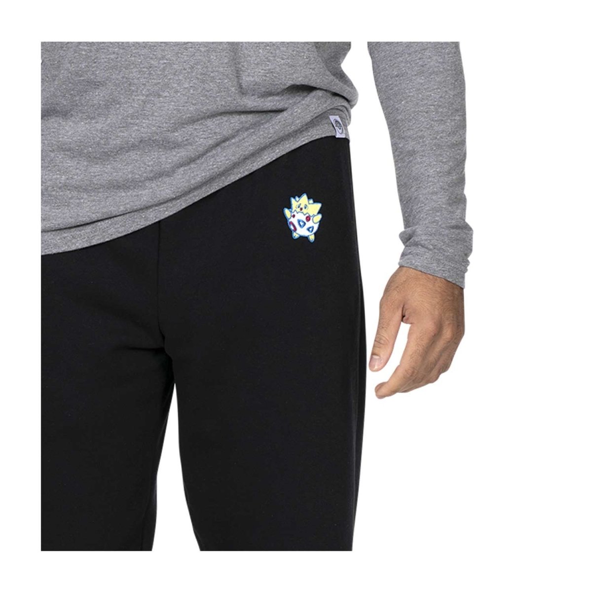 Togepi Black Sweatpants - Men | Pokémon Center Official Site