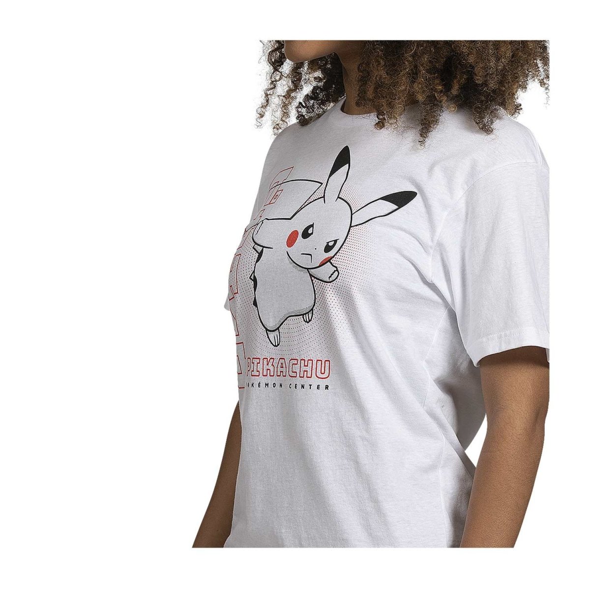 Pikachu Red & White Relaxed Fit Crew Neck T-Shirt - Adult | Pokémon ...
