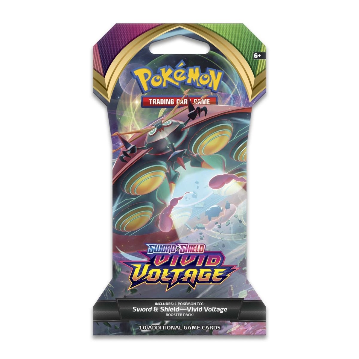 Pokémon TCG: Sword & Shield-Vivid Voltage Sleeved Booster Pack (10 ...