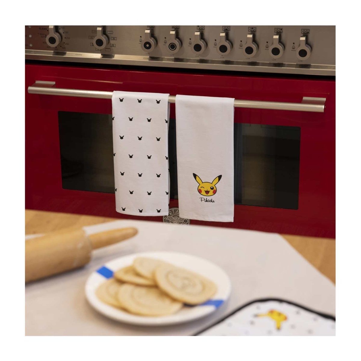 Pikachu Kitchen Dish Towels (2-Pack) | Pokémon Center Official Site