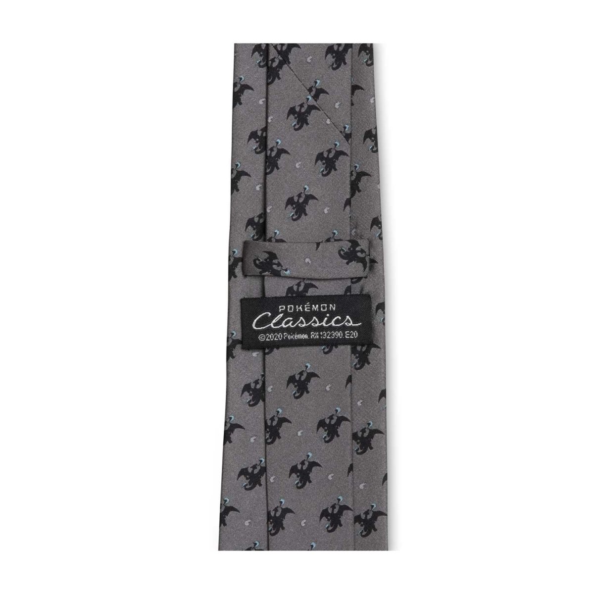 Pokémon Classics Charizard Gray Silk Necktie (One Size-Adult) | Pokémon ...