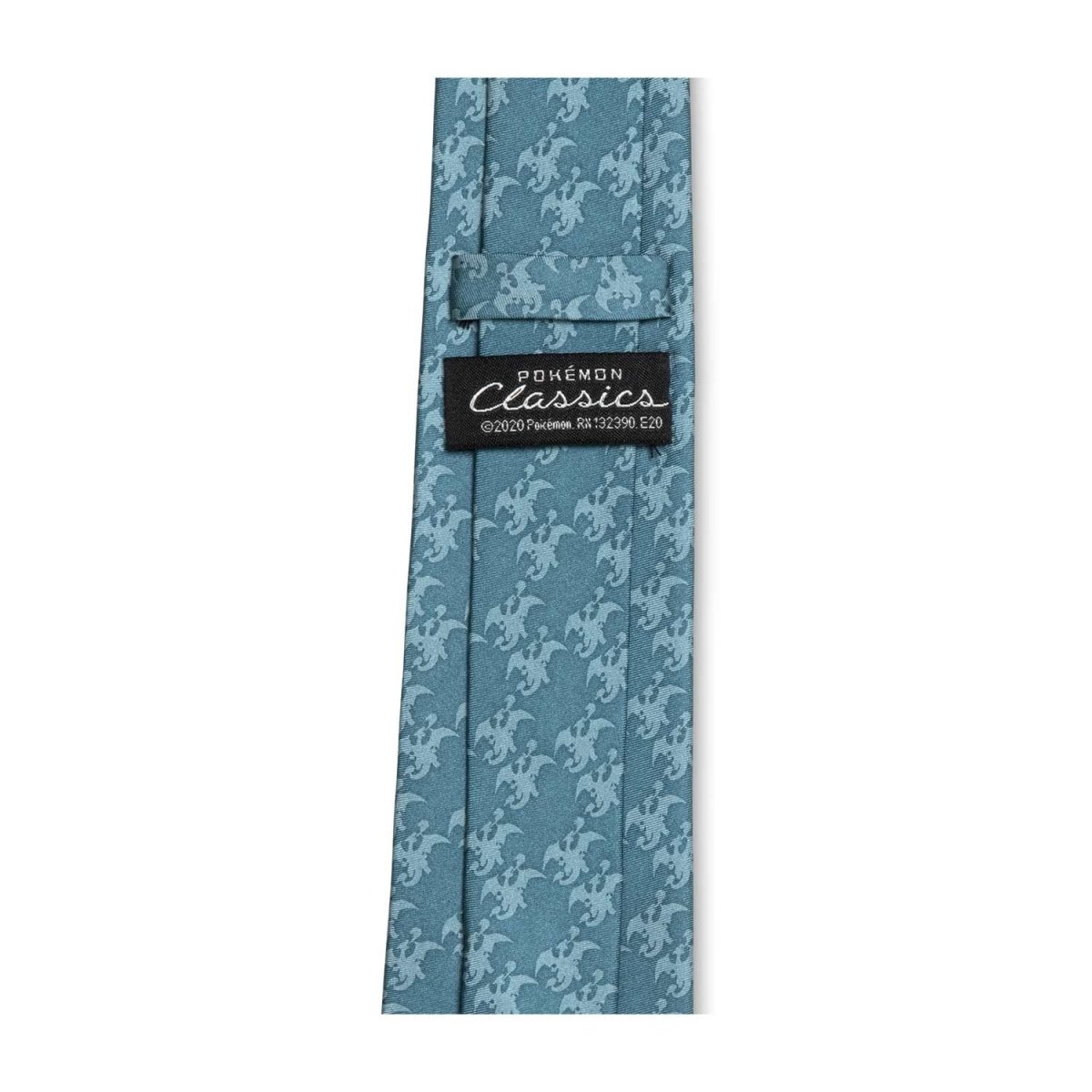 Pokémon Classics Charizard Teal Silk Necktie (One Size-Adult) | Pokémon ...