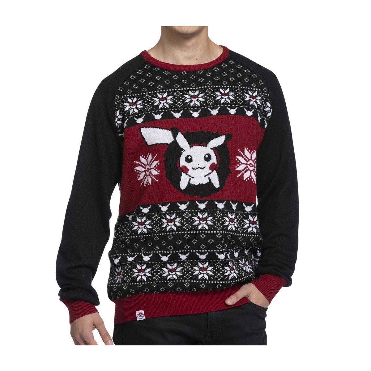 Pikachu Wreath Knit Sweater - Adult | Pokémon Center Official Site
