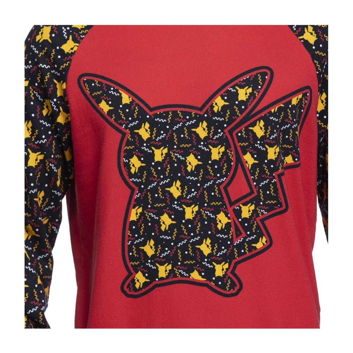 Pikachu Party Raglan Crew Neck Sweatshirt - Adult | Pokémon Center ...