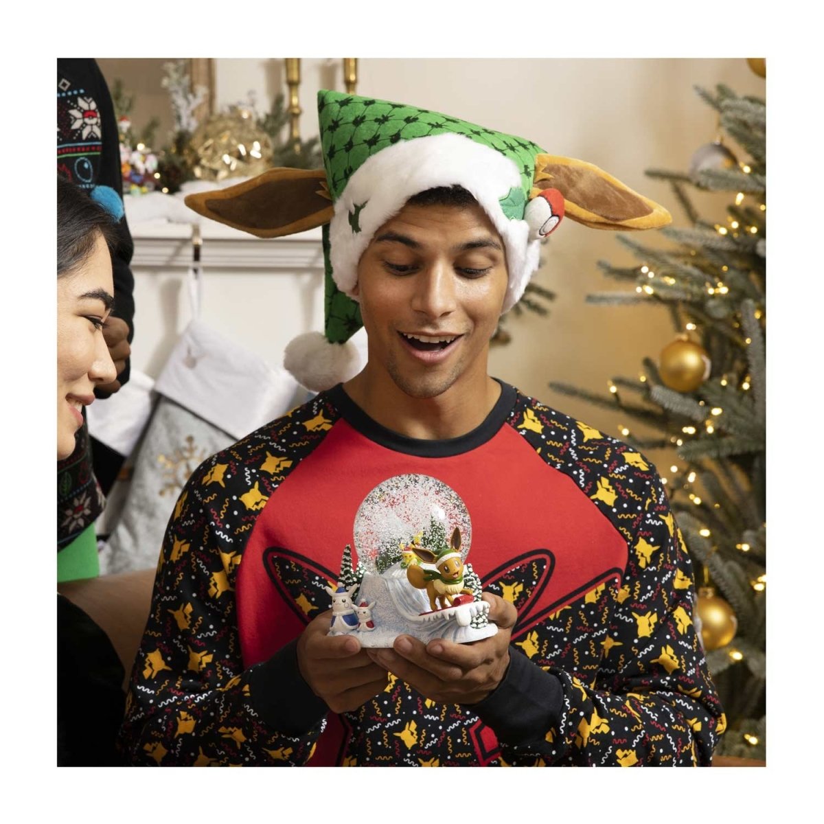 Pikachu Party Raglan Crew Neck Sweatshirt - Adult | Pokémon Center ...