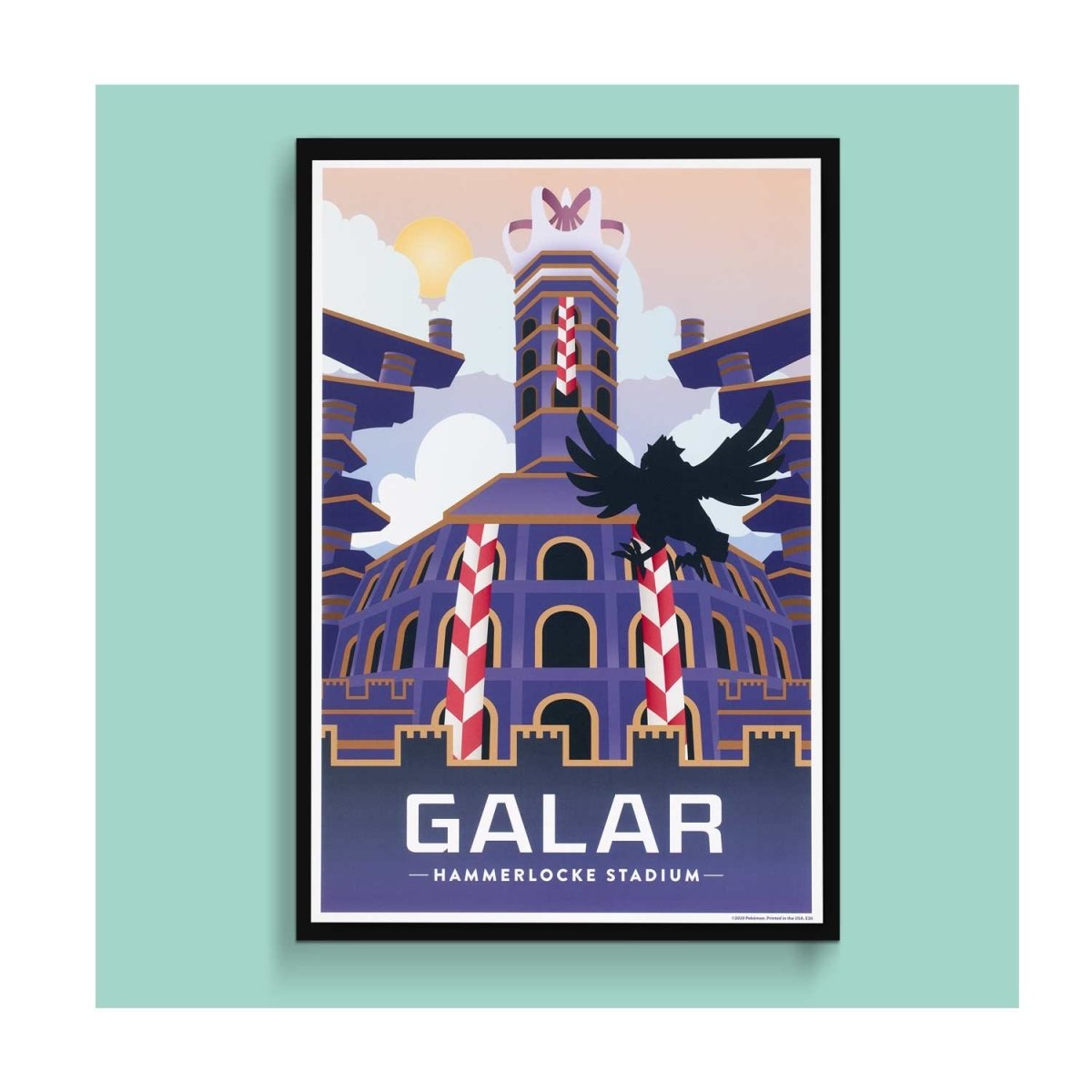 Destination Pokémon Posters (8-Pack) | Pokémon Center Official Site