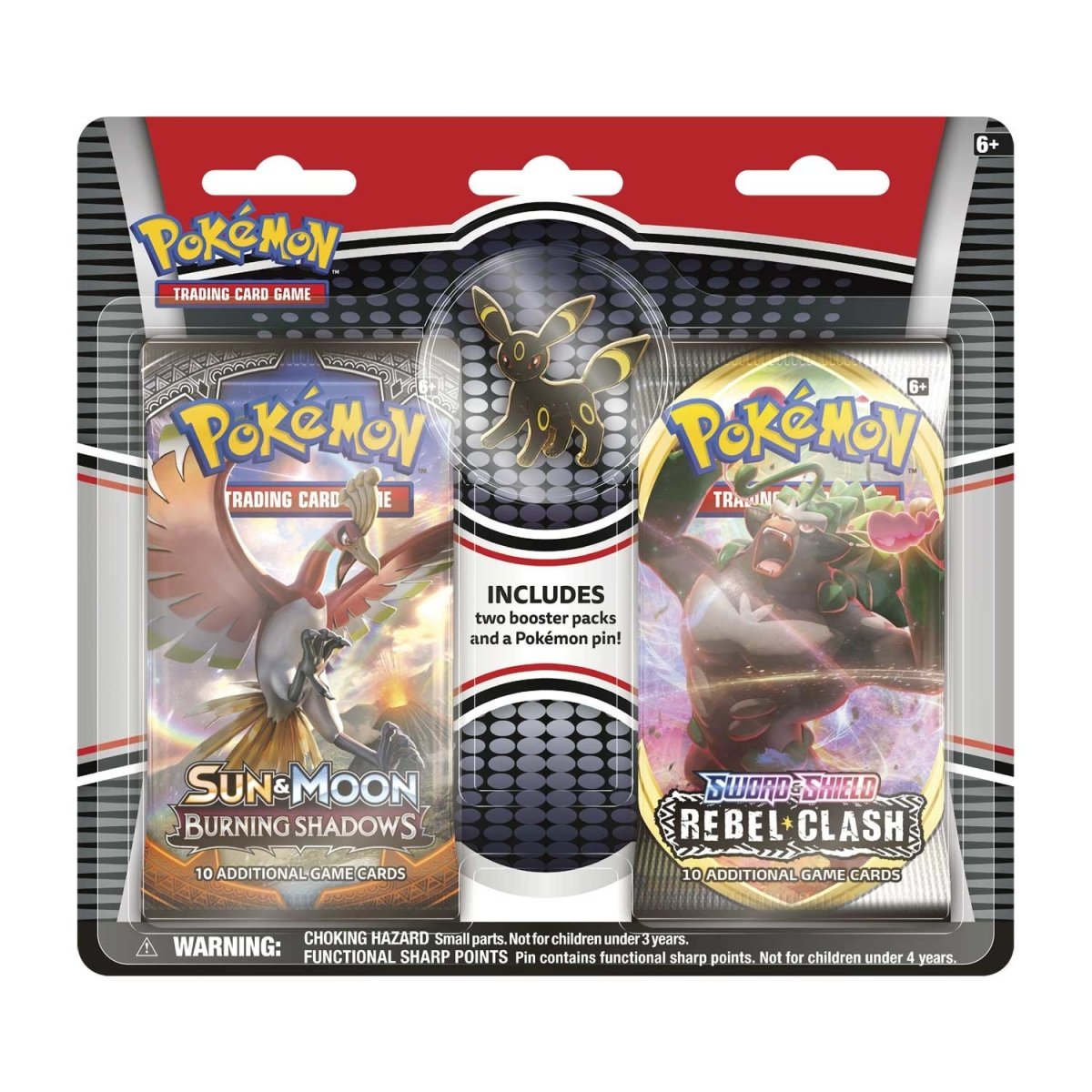 Pokémon TCG: 2 Booster Packs & Umbreon Collector's Pin | Pokémon Center ...