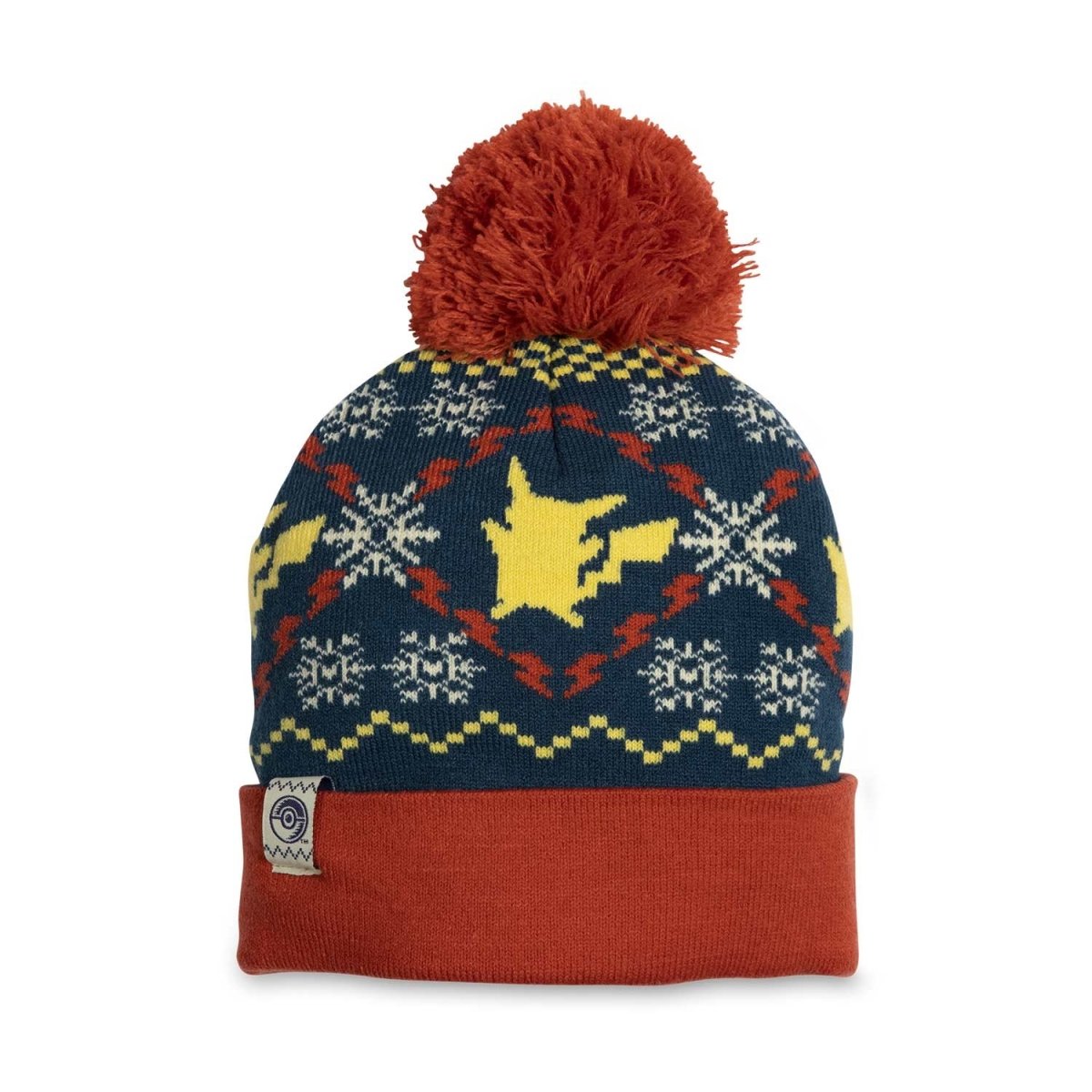 Pikachu Festive Winter Knit Beanie (One Size-Adult) | Pokémon Center ...